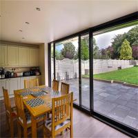 China Minimalist Double Glazed Aluminum Lift Sliding Exterior Doors For Homes And Office for sale