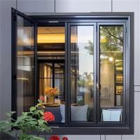 China Energy-Efficient Wind-Resistant Aluminum Alloy Casement Windows for Residential & Commercial for sale
