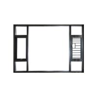 China Thermal Break Aluminum Alloy Casement Windows With 1.8mm Wall Thickness for sale