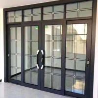 China Thermal Break Aluminum Lift Sliding Doors with Tempered Glass for Exterior Area for sale