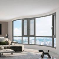 China Customizable Aluminum Aluminium Casement Windows For Enhanced Energy Efficiency for sale
