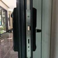 China Latest Design Thermal Break Aluminum Casement Doors With 35dB Sound Insulation for sale