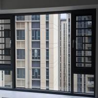 China Fashion New Design Aluminum Aluminium Casement Windows with 35dB Noise Reduction for sale
