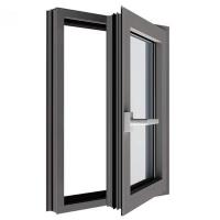 China Fashion New Design Aluminum Aluminium Casement Windows with 35dB Noise Reduction for sale