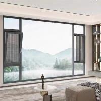 China American Style Modern Design Aluminium Casement Windows For Residential And Commercial for sale