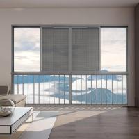 China Modern Design Energy Efficient Aluminum Sliding Windows With Double Glazing for sale
