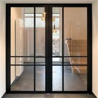 China Wholesale Exterior Aluminum Casement Door Interior Door With Superior Air Tightness for sale