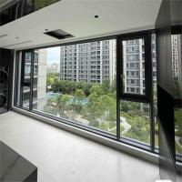China Energy-Efficiency Thermal Break Soundproof Aluminum Alloy Casement Windows For Residential for sale