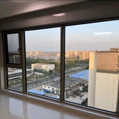 China Durable Aluminium Casement Soundproof Door With Multi-Point Locking System For Home Commercial Spaces for sale