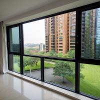 China Fashion New Design Aluminum Double Glazed Sliding Window with Low-E Glass for Small Spaces for sale