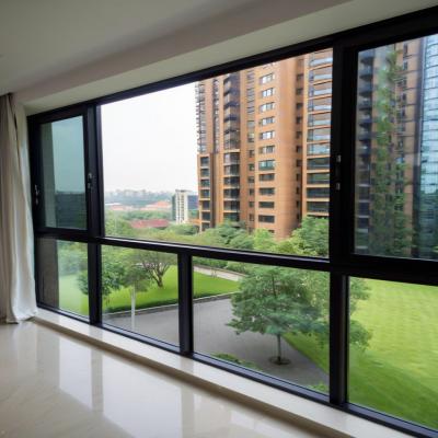 China Fashion New Design Aluminum Double Glazed Sliding Window with Low-E Glass for Small Spaces for sale