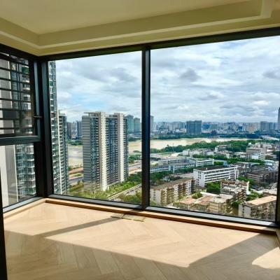 China Skate ODM Wholesale White Aluminum French Style Casement Window with Superior Air Tightness for sale