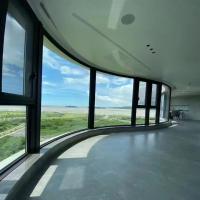 China Skate ODM Wholesale White Aluminum French Style Casement Window with Superior Air Tightness for sale
