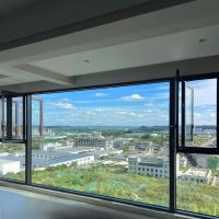 China Latest Design Aluminum Casement Window with Superior Air Tightness for Residential Spaces for sale