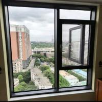 China Modern Design Aluminum Anti-theft Seamless Welding Casement Window for Residential Spaces for sale