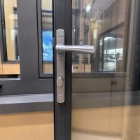China Modern Design High Performance Aluminum Casement Door with Superior Wind Pressure Resistance for Commercial Project for sale