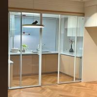 China Premium Weather Resistance Aluminum Narrow Frame Sliding Door with Tempered Glass for sale