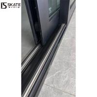 China Premium Weather Resistance Aluminum Narrow Frame Sliding Door with Tempered Glass for sale