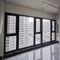 China NFRC Certified Aluminum Casement Window with 5+27A+5 Glass and SHRC 0.22 for Modern Homes for sale