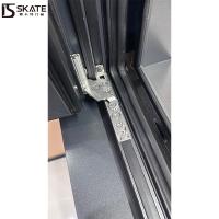China Low Maintenance Aluminum Casement Window with 5 Years Warranty and 0.26 U-Factor Thermal Break Design for sale