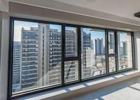 China Low Maintenance Aluminum Casement Window with 5 Years Warranty and 0.26 U-Factor Thermal Break Design for sale