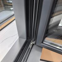 China NFRC Certificated Modern Design Aluminum Casement Window with Powder Coating and Multiple Sealing Layers for sale