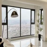 China NFRC Certificated Modern Design Aluminum Casement Window with Powder Coating and Multiple Sealing Layers for sale