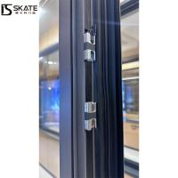 China High-Performance Aluminum Casement Window with 0.26 U-Factor Thermal Insulation Level 8 Air Tightness and Level 6 Water Tightness for sale