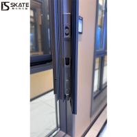 China High-Performance Aluminum Casement Window with 0.26 U-Factor Thermal Insulation Level 8 Air Tightness and Level 6 Water Tightness for sale