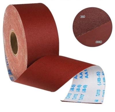China Sanding Roll 3inch Width Wood Polishing Sandpaper Cloth Woodworking Paint Removal for sale