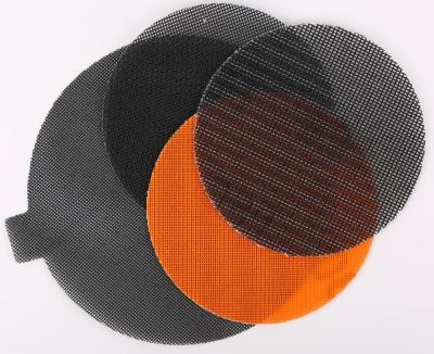 China Abranet Mesh 60 Grit Sanding Disc Loop Screen 5 Inch 8 Hole Sanding Discs for sale