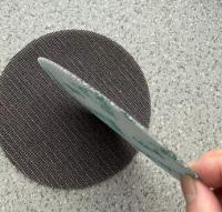 China Abranet Mesh 60 Grit Sanding Disc Loop Screen 5 Inch 8 Hole Sanding Discs for sale