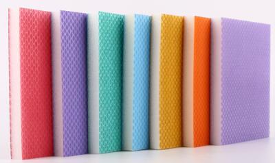 China S66 Rhombus Abrasive Sanding Sponge Aluminum Oxide Diamond Double Face Washable for sale