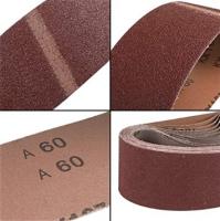 China 75x533mm Aluminum Oxide Sanding Belts X-Wt Cloth 3 X 21 Sanding Belts for sale