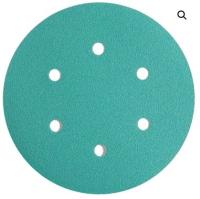 China Film Hook And Loop Ceramic Sanding Discs Polyester Substrate Wet Dry P40-2000 for sale