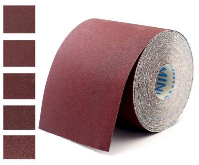 China Abrasive Roll coating cloth jumbo roll sanding cloth roll sandpaper fine grit for sale