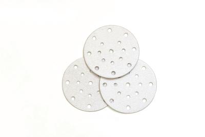 China Orbital Sandpaper 5 Inches Fine Grit Orbit Sanding Discs Hook And Loop For Wood for sale