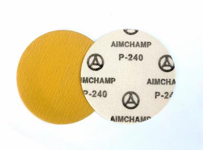 China Gold Hook & Loop Sanding Discs 5