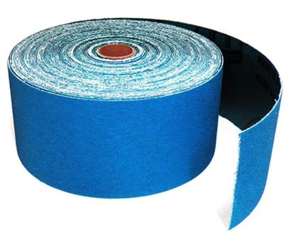 China Y-Weight Polyester Sturdy Cloth Zirconia Alumina Abrasive roll Grinding Metal for sale