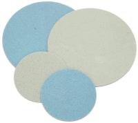 China 6inch car putty Sanding Discs Hook And Loop film polyester substrate green for sale
