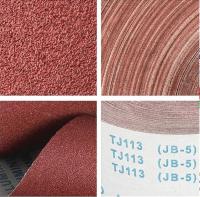 China Jumbo Abrasive Cloth Roll Sandpaper Sanding Substrate J X Y Weight for sale