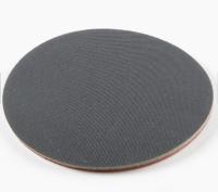China Abrasive Soft Foam Sponge Pad Sanding Disc Sheet 100x75mm Orange Purple Brown Pink for sale