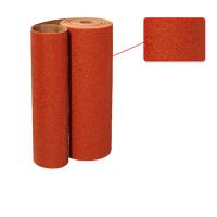 China Ceramic Alumina Y-Wt Sanding Belts Cool Grinding Metal Polyester Cloth Red Purple for sale