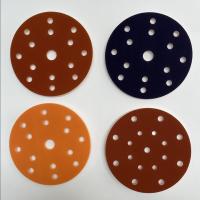 China Purple Abrasive Sanding Sponge Pads Car Paint Removal Wet Sanding Machine for sale
