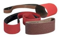 China Ceramic Alumina Y-Wt Sanding Belts Cool Grinding Metal Polyester Cloth Red Purple for sale