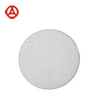 China 5inch Sanding Discs sandpaper white aluminum oxide hook and loop wood polishing for sale