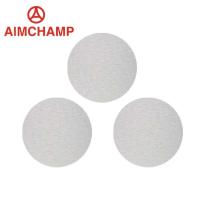 China Abrasive Sandpaper Hook And Loop Disc Sanding Paper White Aluminum Oxide for sale