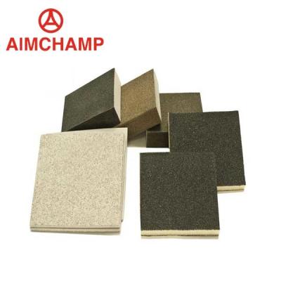China 320 Grit Abrasive Hand Pads Automotive Sanding Disc Hand Sanding Diamond Blocks for sale