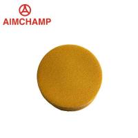 China Golden Aluminum Oxide Discs Round Sandpaper Discs Abrasive Sanding Disc for sale