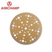 China 6 inch 150 mm Hook And Round Sanding Disc 100 Grit Abrasive Sanding Disc for sale